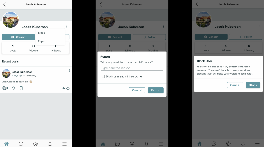 Blocking and Reporting – 1 Mill Street